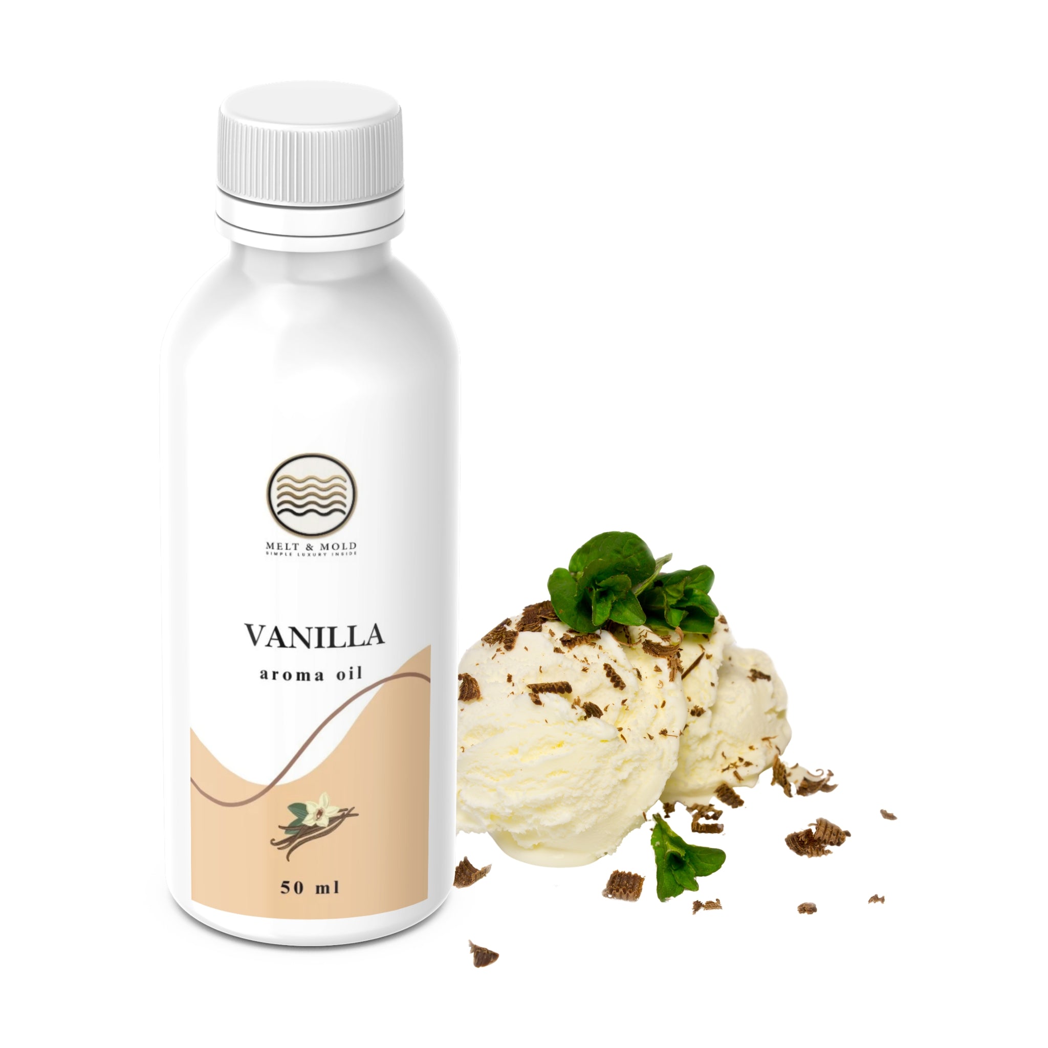 Melt & Mold Vanilla Fragrance Oil - Premium Scent for Candle Making ...