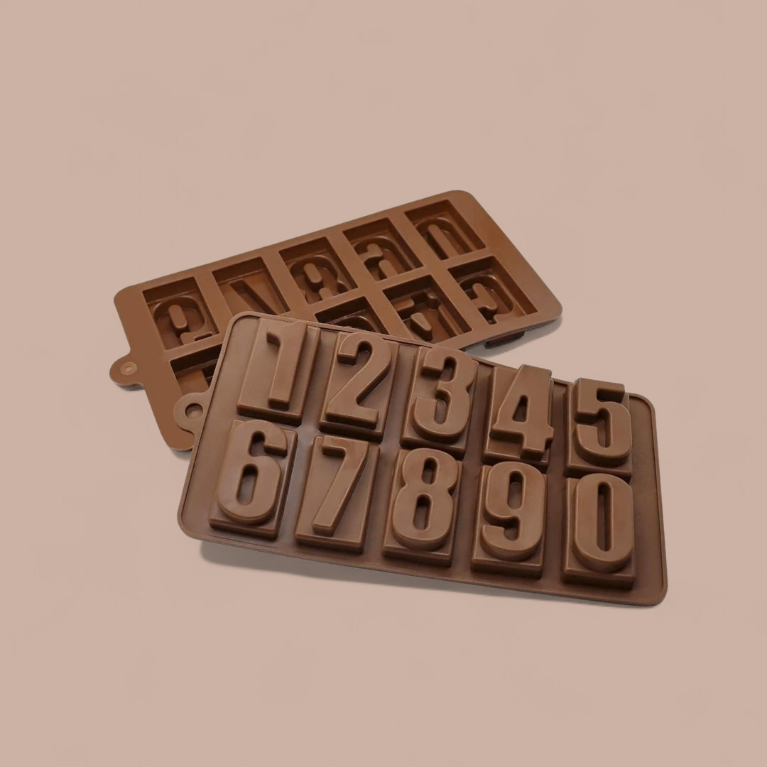 Number Mould - Birthday & Anniversary Candle Mold Set | Melt & Mold