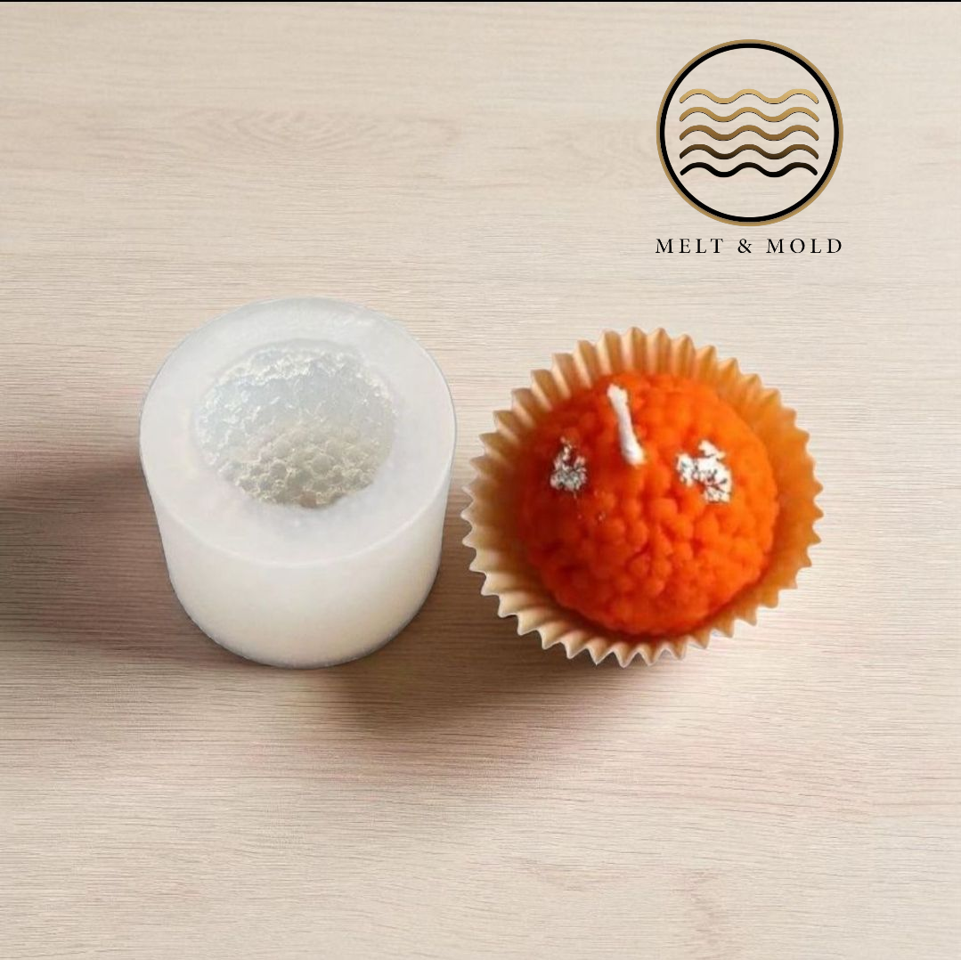 Ladoo Candle Mould Single Cavity | Traditional Indian Sweet Silicone ...